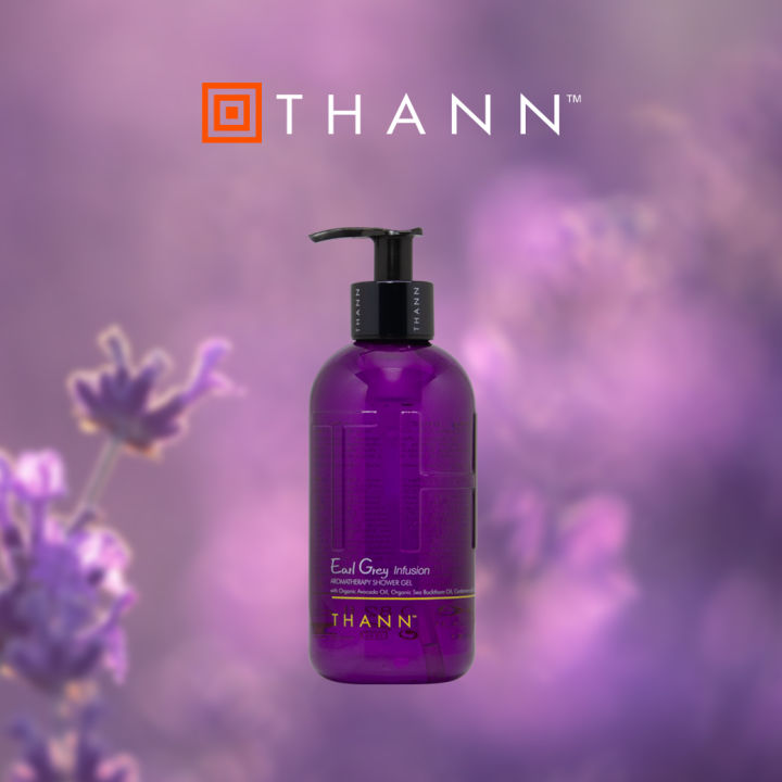 THANN Earl Grey Infusion Aromatherapy Shower Gel 320 ml. ทำความสะอาดผิว พร้อมคืนความชุ่มชื้นและ ...