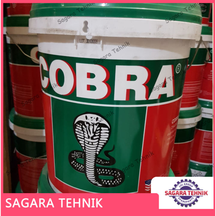 Grease Cobra 15 Kg Gemuk Cobra 15 Kg 1 Pail | Lazada Indonesia