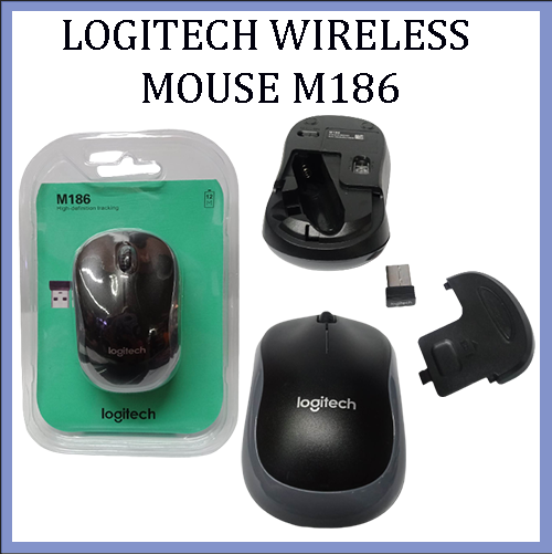 Logitech M186 Wireless Mouse | Lazada PH