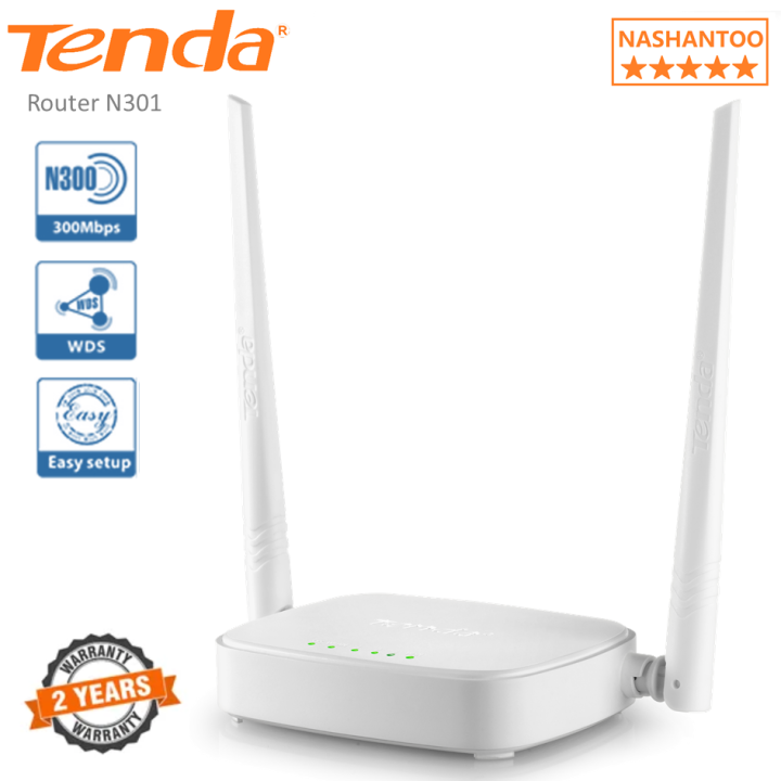 Tenda N301 300Mbps Easy Setup WiFi Router | Lazada PH