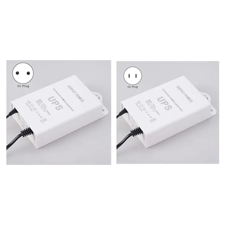 12V-2A Uninterruptible Power Supply for WiFi, Modem, Router, Security ...