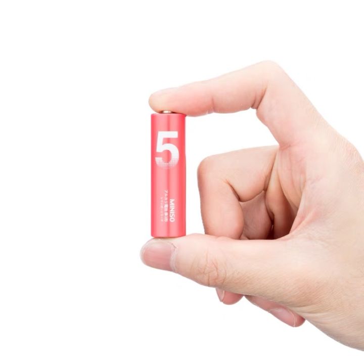 MINISO 【2 Packs】Rainbow Series Alkaline Battery | Lazada