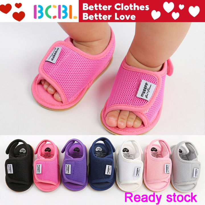 Baby shoes Kasut Bayi Baby Sandal 0-12 Months Baby Shoes Mesh and ...