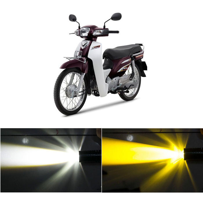 Bóng đèn pha LED bi cầu mini Dream Wave Alpha chân M5 2 chế độ sáng ...