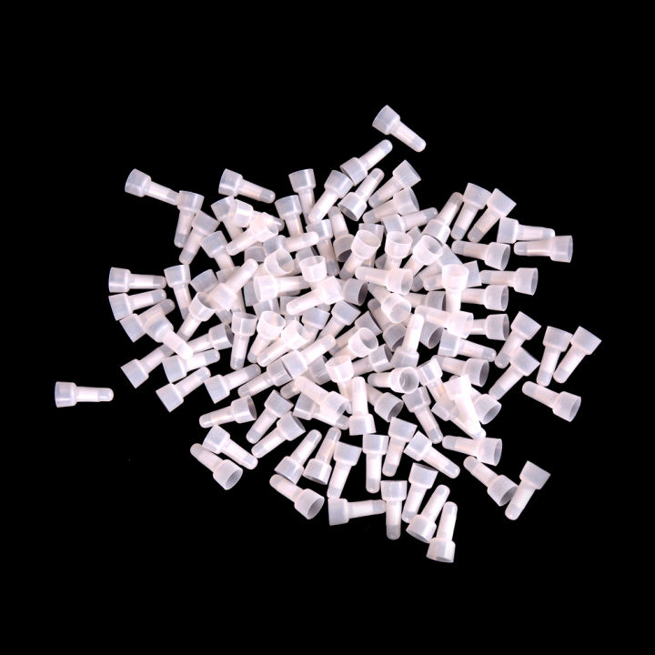 PIAO 100pcs Closed End Crimp Caps Electrical Wire Terminals Connector ...