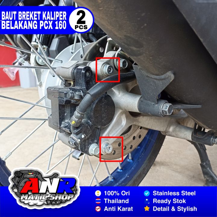 Baut Breket Kaliper Belakang Honda PCX 160 Proboolt Stainless Heng Thailand | Lazada Indonesia