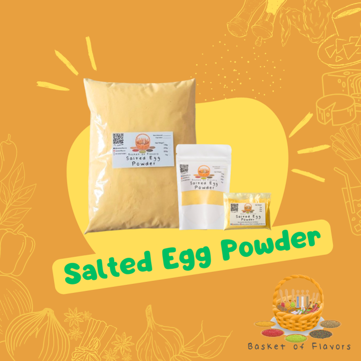 Salted Egg Powder Snack Seasoning Fries Popcorn Powder Chicken Wings ...