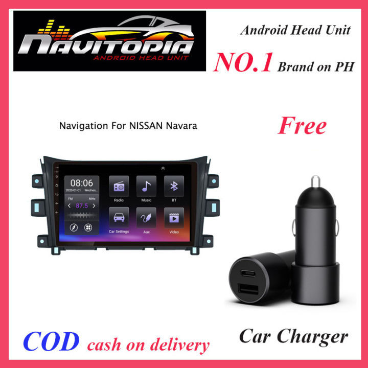 NAVITOPIA Android 11 Car Head Unit Car Radio Stereo with Panel for ...
