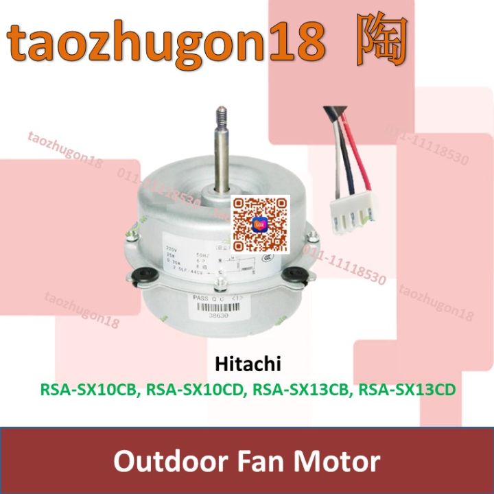 Hitachi Air Conditioner Aircon Outdoor Fan Motor Blower Kipas RSA ...