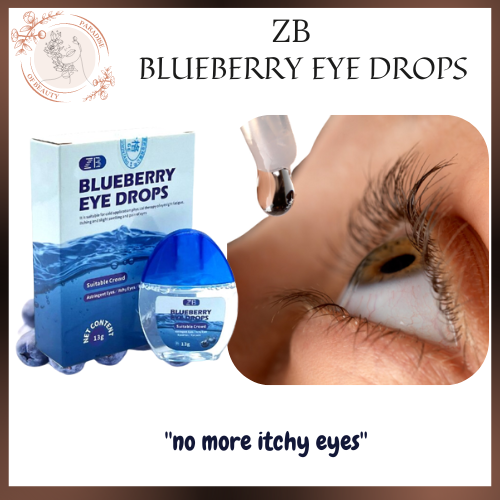 Original Blueberries Eye Drops for Clear Vision Dry Eyes Congestion ...