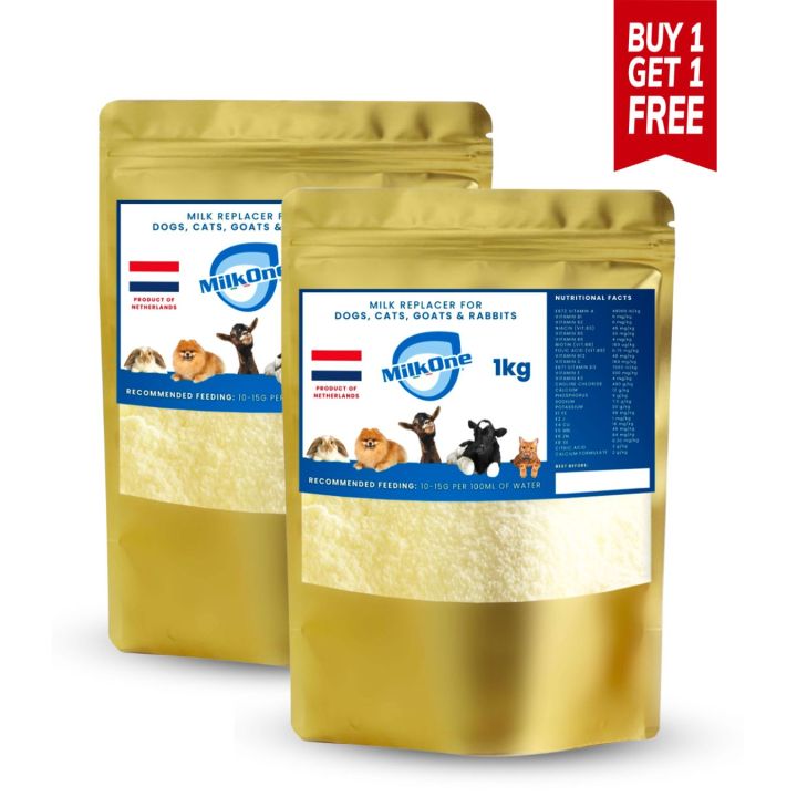 Milk One Buy 1 Take 1 Dog Milk Replacer 1kg Milkone Powder with Added ...