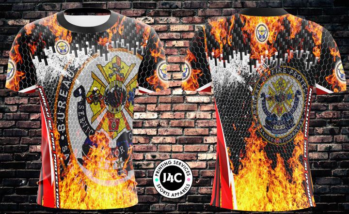 BUREAU OF FIRE PROTECTION BFP FULL SUBLIMATION SHIRT F | Lazada PH