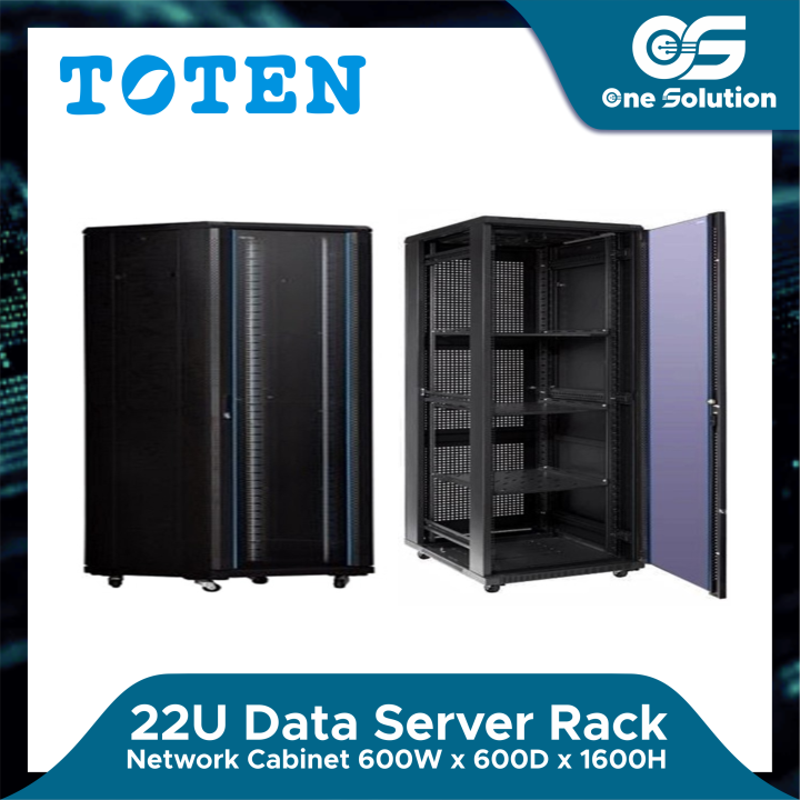 TOTEN 22U Data Server Rack /Server Data Rack / Server Cabinet / Data ...