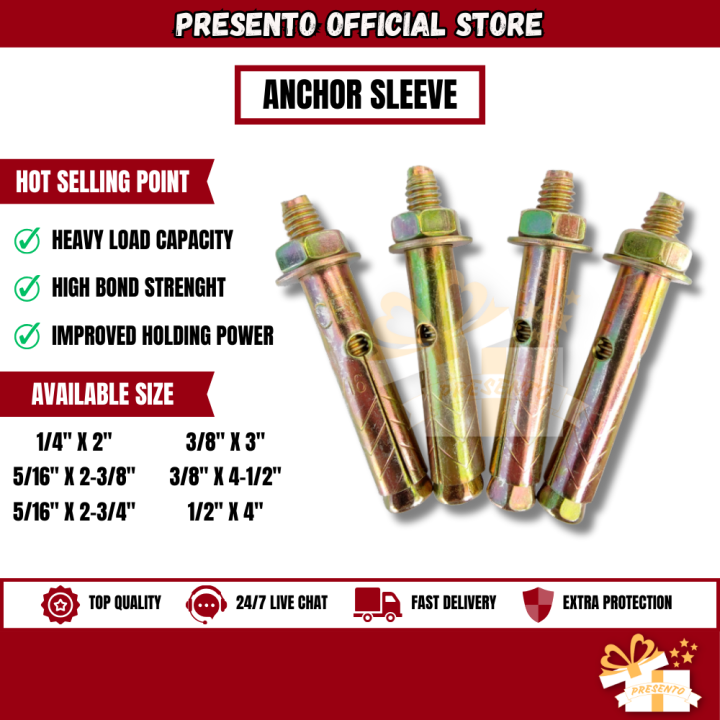 Sleeve Anchor PJ Anchor Wall Plug Dpi Anchor Anchor Boat Anchor Bolt ...