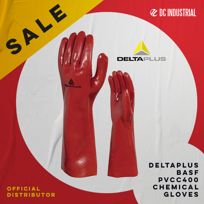 Delta Plus BASF PVCC400 Chemical Safety Gloves | Lazada PH