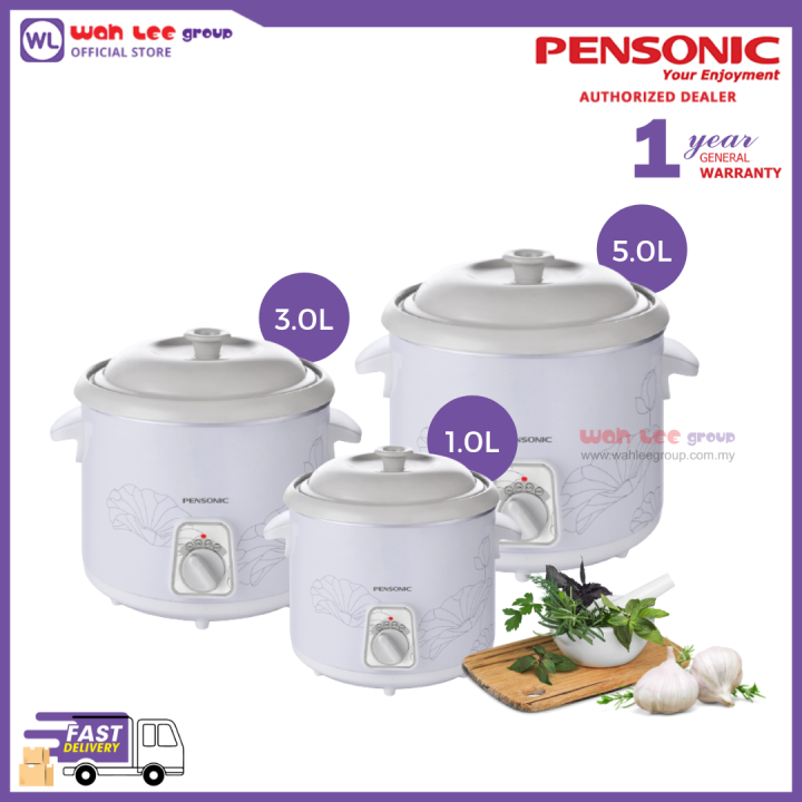 Pensonic Slow Cooker PSC-101 / PSC-301 / PSC-501 WAH LEE STORE | Lazada