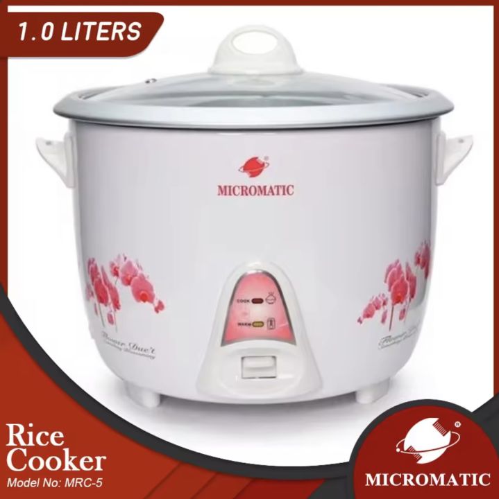 Micromatic MRC-5 Rice Cooker 1L 400w Flower Design | Lazada PH