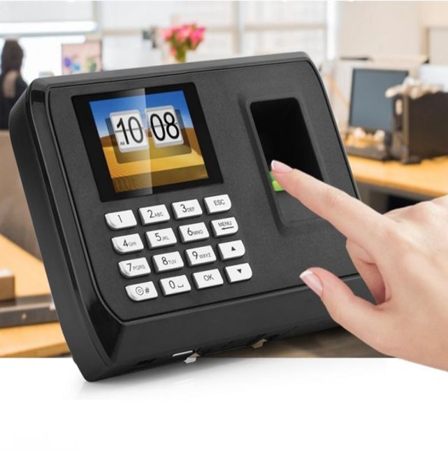 C108U 2.4" TFT LCD Display USB Biometric Fingerprint Attendance Check ...