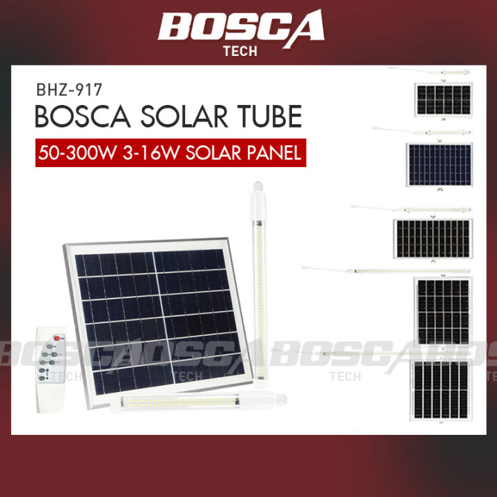 BOSCA Solar Tube Light BHZ-917 50W 100W 150W 200W 300W with Solar Panel ...