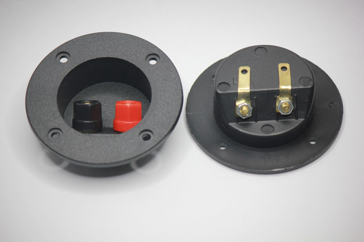 TEAM PC SPEAKER TERMINAL CUP ROUND 3x3inc, 4-HOLE 2-PIN, HEAVY DUTY ...