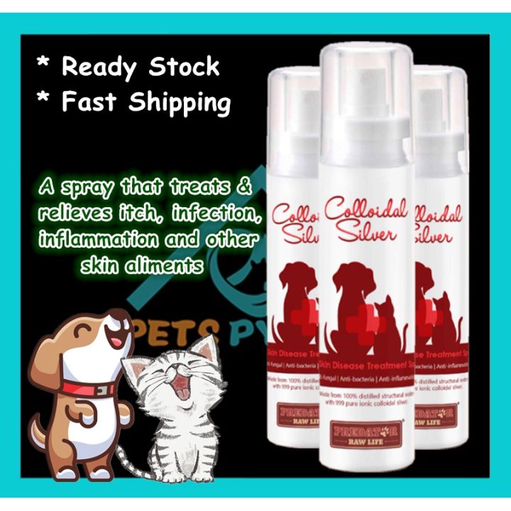 Predator Raw Life Colloidal Silver Skin Spray for Cat / Dog | Lazada