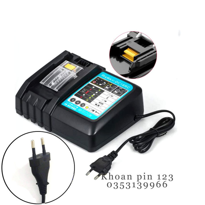 Đế sạc pin Li-Ion nhanh thay thế cho sạc Makita 14.4-18V DC18RC 2A | Lazada.vn