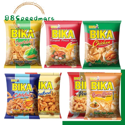[98] Bika Cracker Chips 60gm x 1pkt | Lazada