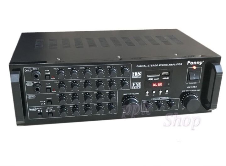 Amplifier เครื่องแอมป์ขยายเสียง 3000W PMPO AMPLIFIER Bluetooth มีบลูทูธ ...