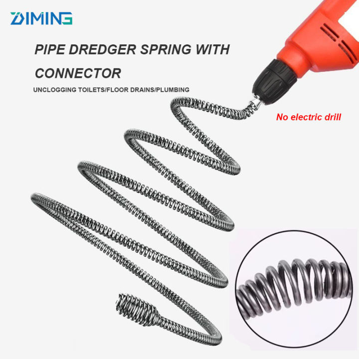 Electric Drill Pipe Dredging Tool Clog Remover Tool Drain Unblocker ...