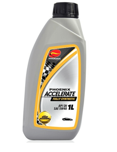 Phoenix Accelerate Fully Synthetic 5W40 SN 1L (Gasoline Engine Oil ...