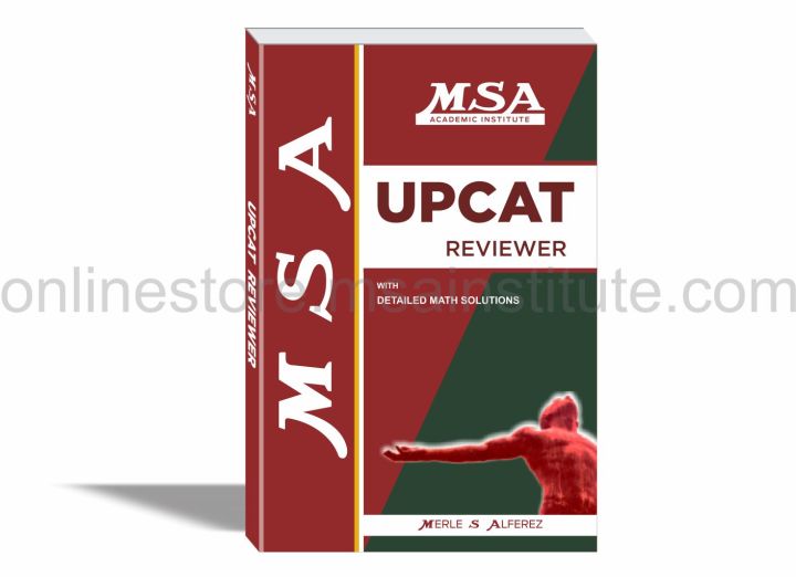 MSA UPCAT Reviewer 2025 | Lazada PH