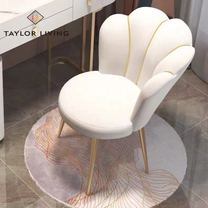 TAYLOR LIVING Light Luxury High -end Makeup Chair Home Lazy Bedroom ...