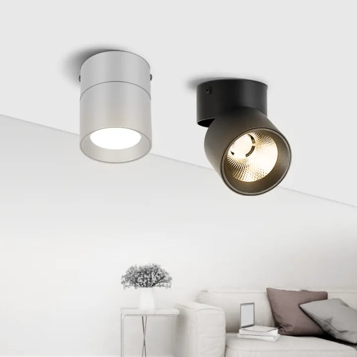 Led Downlight Foldable Spot Light 7W 10W 15W 40W COB 220V Surface ...