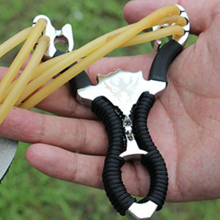 Upgrade enhanced slingshot powerful 6 thick round rubber band high ...