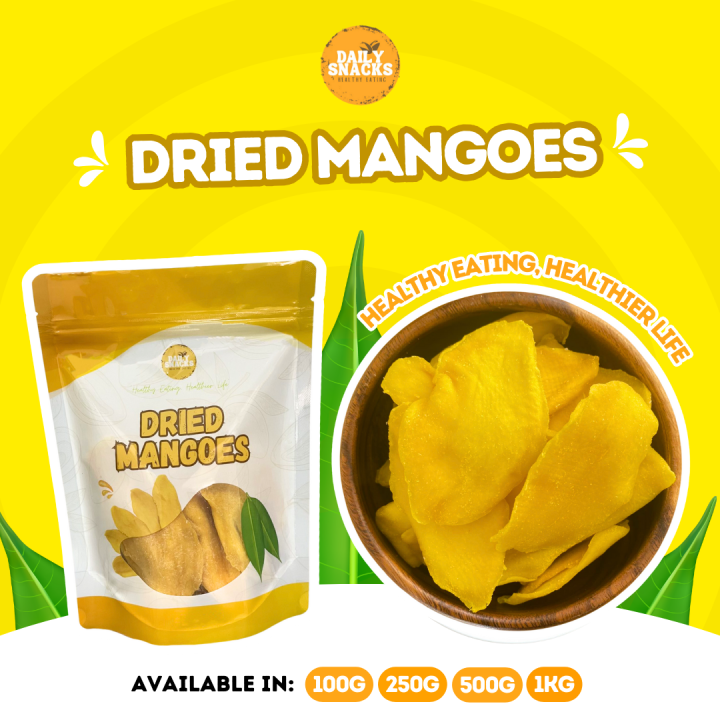 Daily Snacks Dried Mangoes | Lazada PH
