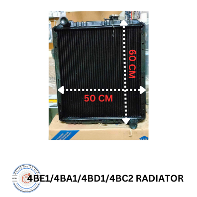 RADIATOR FOR ISUZU 4Ba1 4Bc1 4Bd1 4Be1 4Bc2 Engine Copper (60 cm Height ...