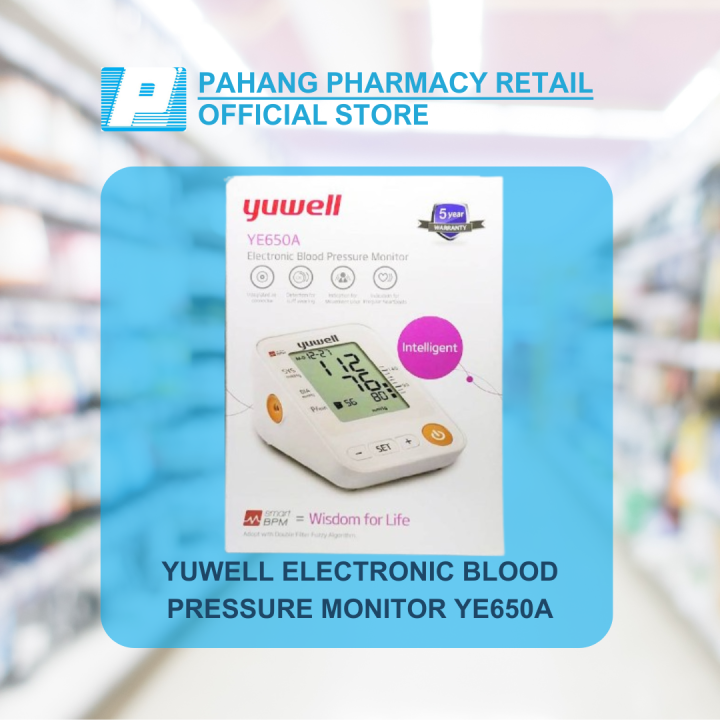 YUWELL ELECTRONIC BLOOD PRESSURE MONITOR YE650A | Lazada