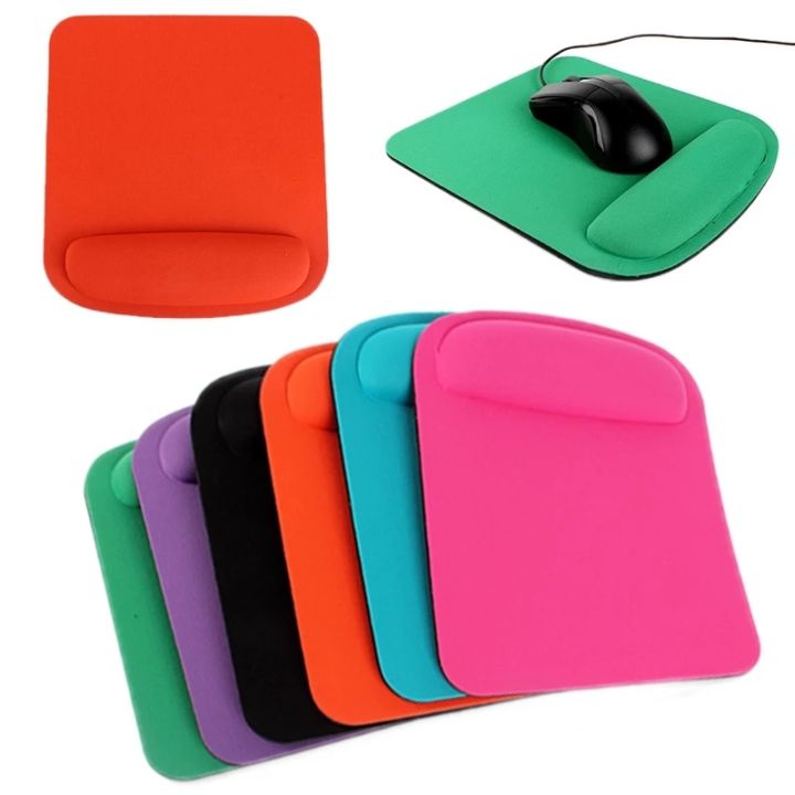 Mouse Pad EVA Support Wristband Gaming Mousepad Solid Color Mice Mat ...