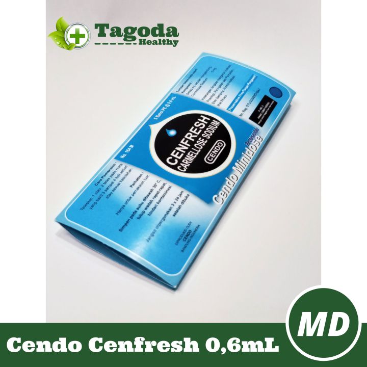 Cendo CENFRESH Minidose 5x0,6mL - Obat Tetes Mata Steril Original By ...