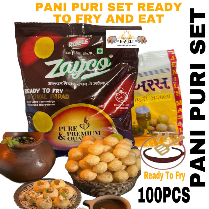 Zayco Pani Puri Set Fry And Eat | Lazada PH