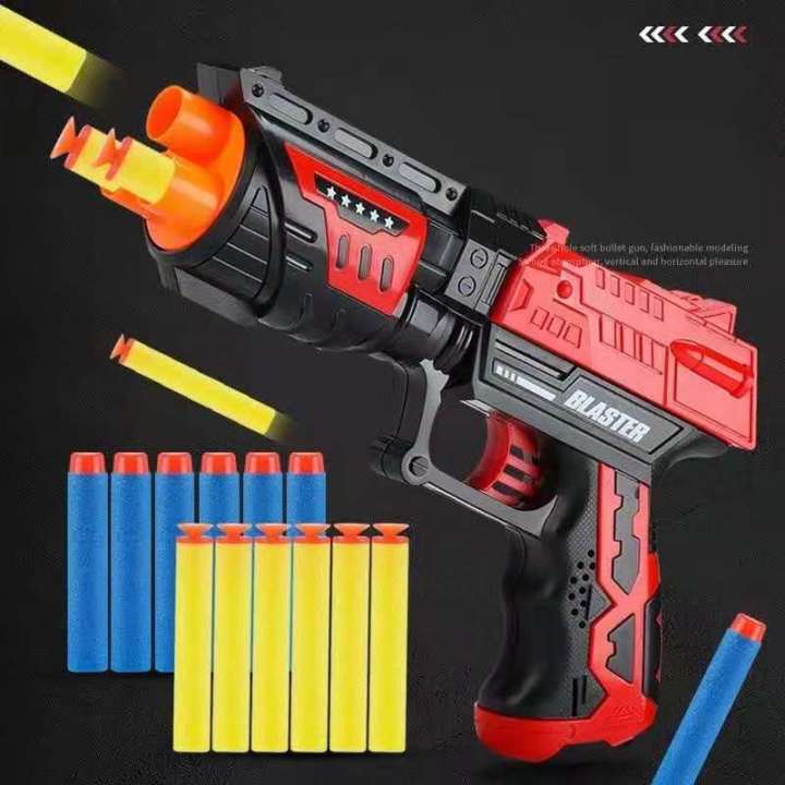 Children soft bullet gun toys(with 12pcs bullet) | Lazada PH
