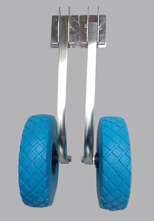 Stainless Steel Transom Launching Dolly With 12 Inches Wheels For ...