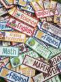 1pc Subject Label for Notebooks Subject Stickers for Students DepEd ...