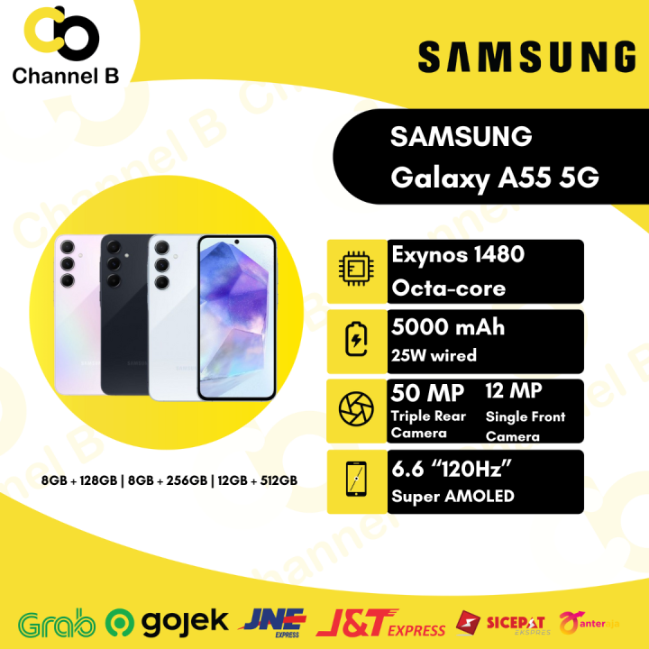 Samsung Galaxy A55 5G [ Ram 8GB+128GB | Ram 8GB+256GB | Ram 12GB+256GB ...
