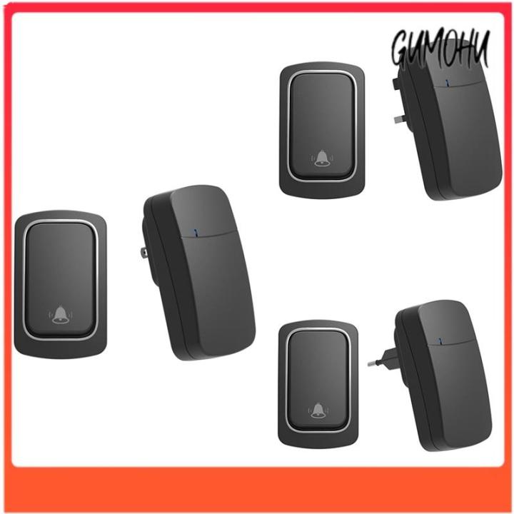 Self Powered Wireless DoorBell No Battery Waterproof Door Bell Chime ...