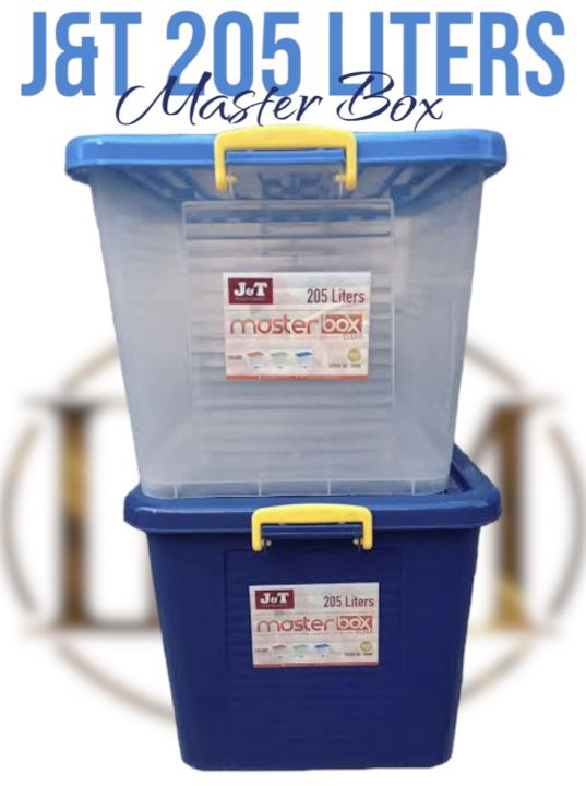 BUY 1 TAKE 1 BIG 205 LITERS CONTAINER/STORAGE BOX | Lazada PH