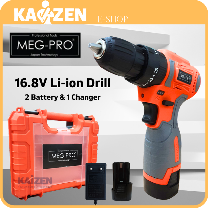 MEG PRO 16.8V Lithium-ion Battery Drill | Lazada