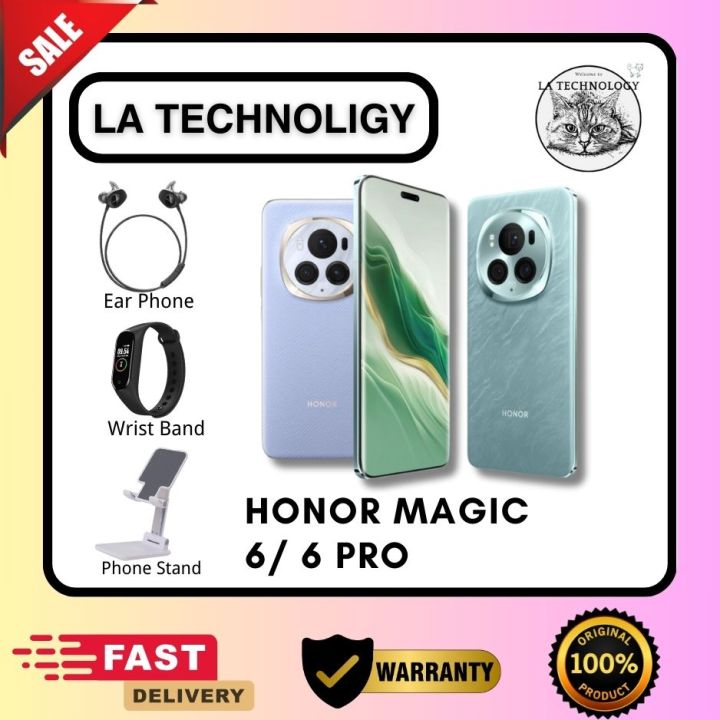 【PRE ORDER】Honor Magic6 / 6 Pro Snapdragon 8Gen3 original honor magic 6 honor magic Phone | Lazada