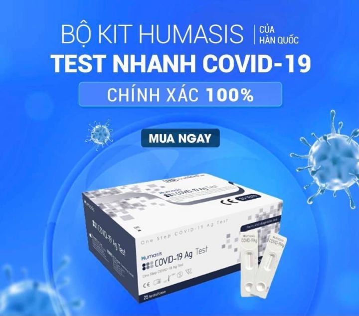 [Ship 2h] Bộ kit test nhanh COVID19 tại nhà (Test được tất cả các chủng ...
