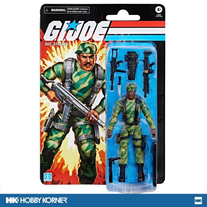 (PRE-ORDER) HASBRO F9868 G.I.Joe Classified 6 Inch Scale Retro Cardback Sgt. Stalker | Lazada PH